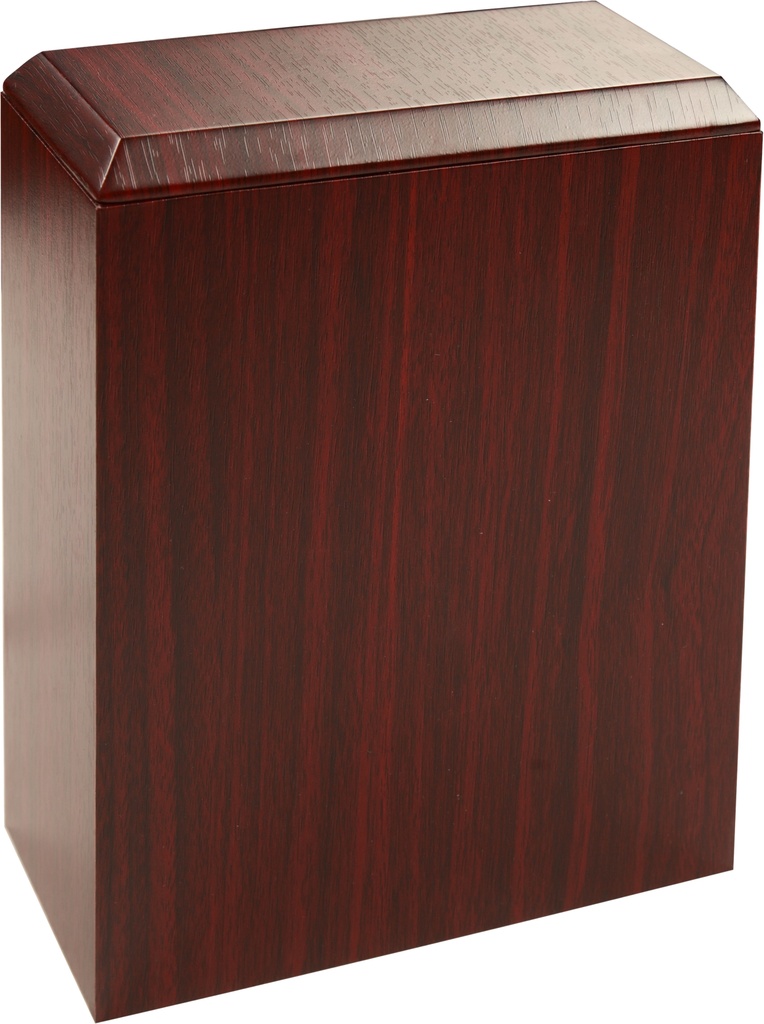 Dark Brown Simplicity MDF Veneer Adult Urn | Order Portal